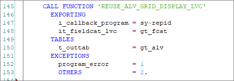 [SAP ABAP] REUSE_ALV_GRID_DISPLAY_LVC : 네이버 블로그