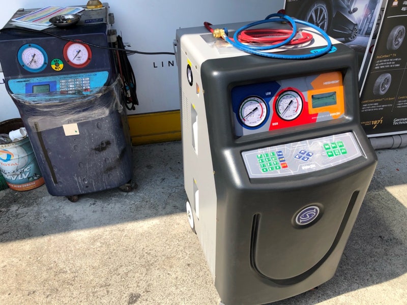 R134A 헤스본 에어컨냉매회수재생기 HR-375 납품 : 네이버 블로그