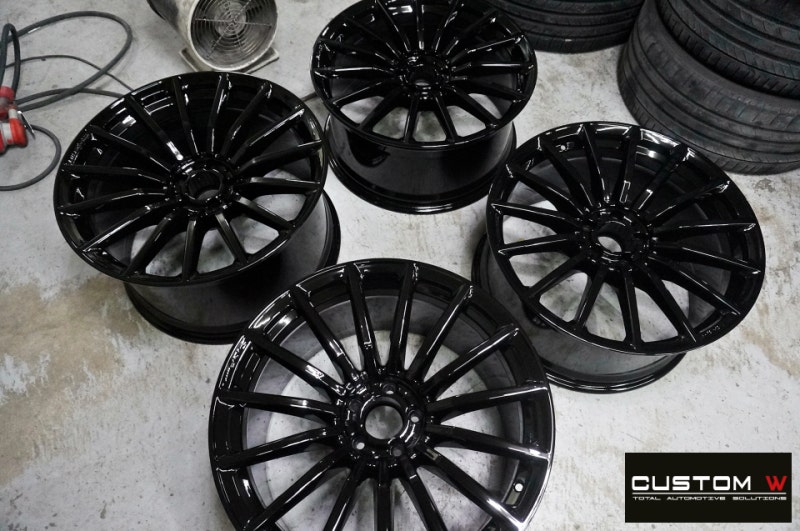 벤츠 Gt43 Amg 2대 작업 블랙유광 휠도색 골드 캘리퍼 도색 무광블랙실버 투톤 휠도색 골드 캘리퍼 도색 네이버 블로그