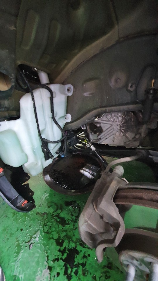 알페온 미션오일쿨러파이프 교체후기 : 네이버 블로그