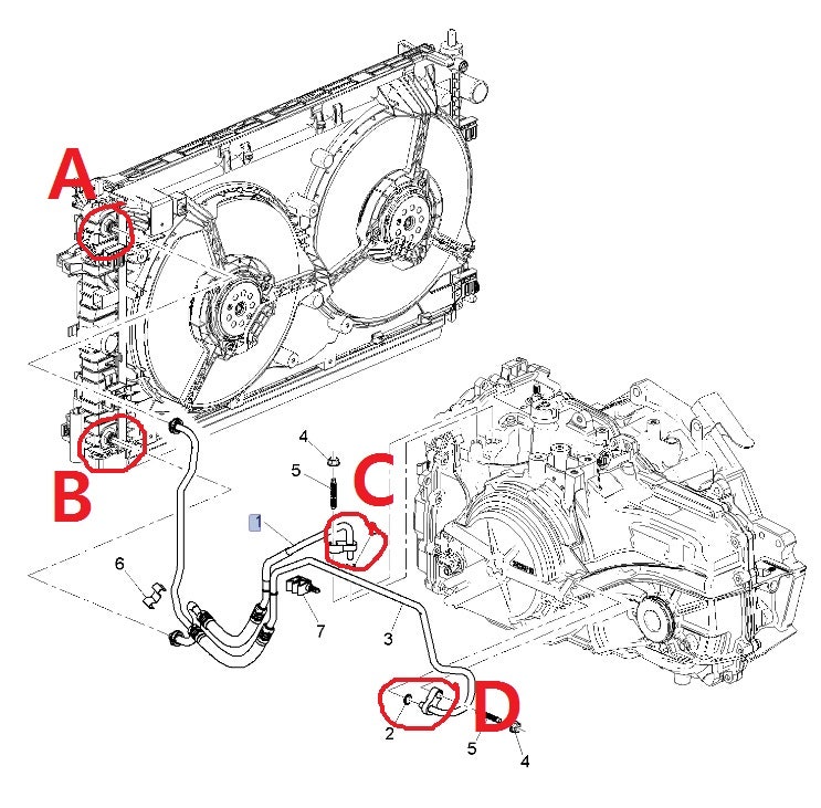알페온 미션오일쿨러파이프 교체후기 : 네이버 블로그