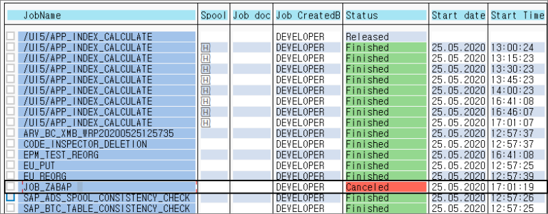 [SAP ABAP] BDL_READ_JOB_STATUS : 네이버 블로그