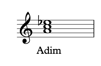 Diminished chord. Triad (3화음). 모든 키의 Diminish 알아보기 : 네이버 블로그