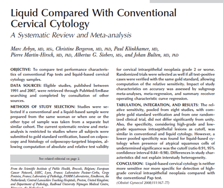 액상세포검사 (Liquid Based Cytology) : 네이버 블로그