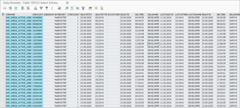 [SAP ABAP] BDL_READ_JOB_STATUS : 네이버 블로그