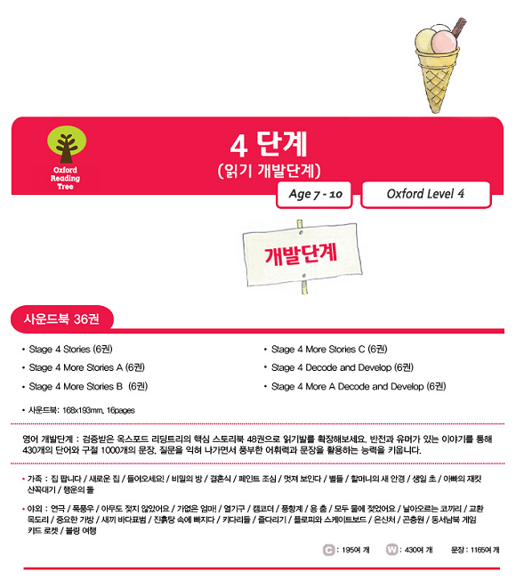 ORT (Oxford Reading Tree) Stage 4 AR 지수 목록 : 네이버 블로그