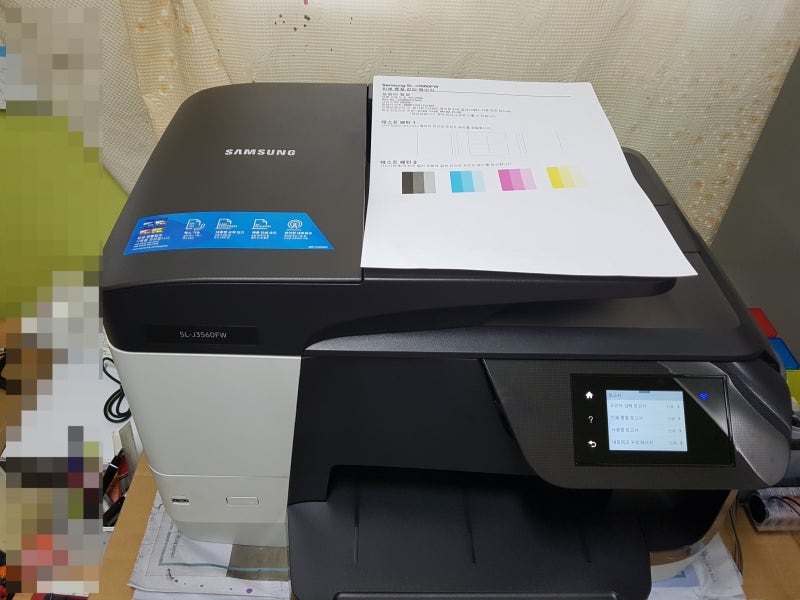 무한잉크프린터로 바꿔드립니다.-프린텍울산-삼성SL-J3560FW 복합기 무한잉크복합기로 변경 개조. : 네이버 블로그