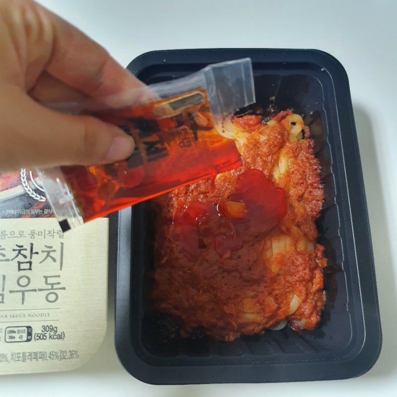편스토랑 고추참치비빔면 고추참치비빔우동 맛 가격 조리법 네이버 블로그
