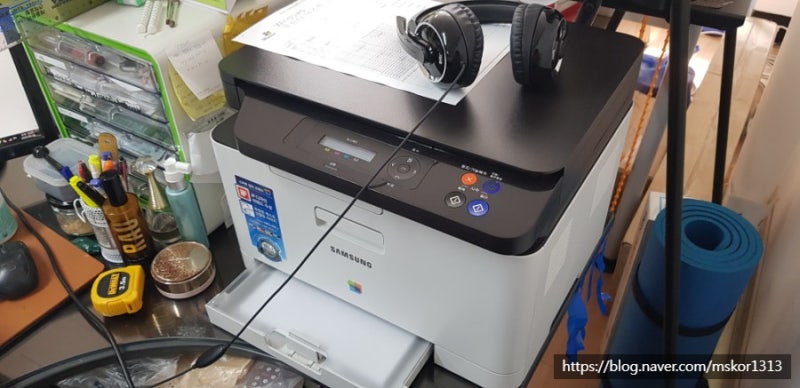 삼성 레이저 복합기 SL-C483 사무실 인쇄기 : 네이버 블로그
