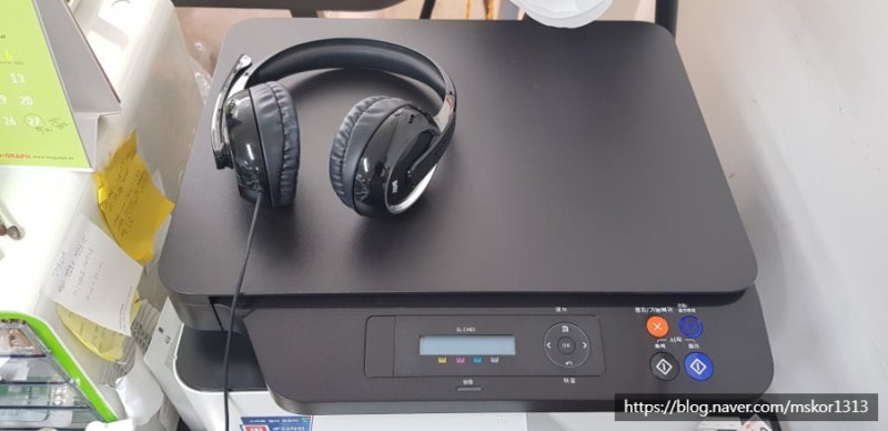 삼성 레이저 복합기 SL-C483 사무실 인쇄기 : 네이버 블로그