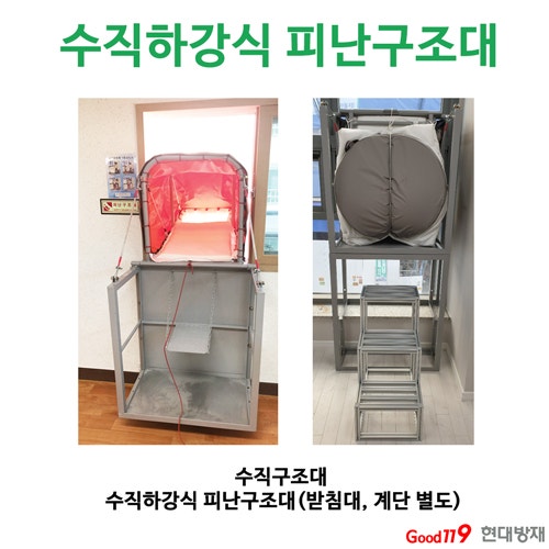 피난구조대의 종류 수직구조대경사구조대 네이버 블로그