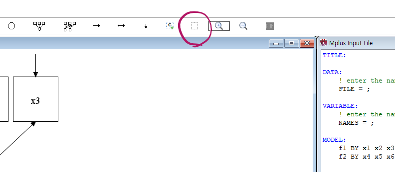 Mplus에서 syntax가 아닌 Diagram이용한 구조방정식 모델 그리는 방법 - 박중희 인지과학 통계 : 네이버 블로그