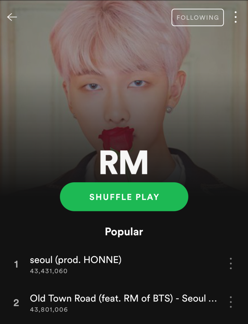 방탄소년단 RM / BTS RM · stunning RM ※ 2018 Gayo Daejeon ☆※☆♬☆♪☆ : 네이버 블로그