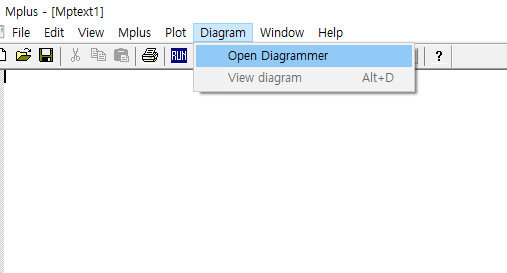 Mplus에서 syntax가 아닌 Diagram이용한 구조방정식 모델 그리는 방법 - 박중희 인지과학 통계 : 네이버 블로그