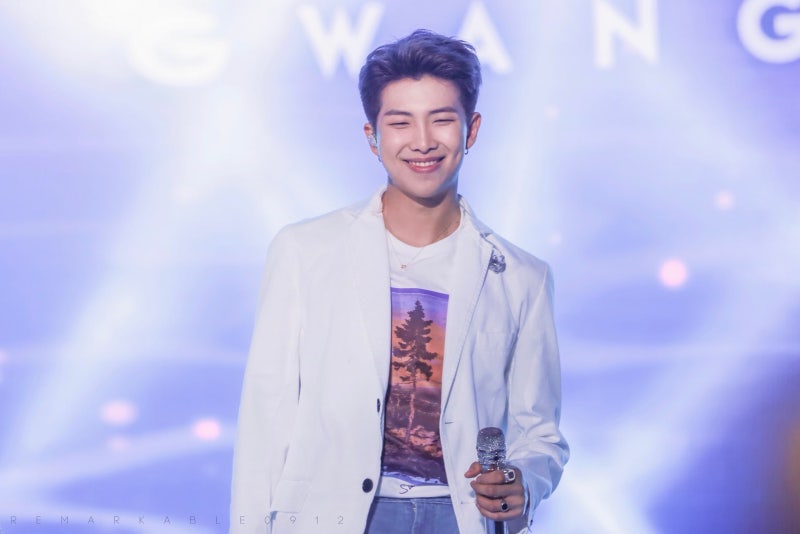 방탄소년단 RM / BTS RM · beautiful Namjoon ♡ SBS 인기가요 슈퍼콘서트 · 2019 Gwangju ...