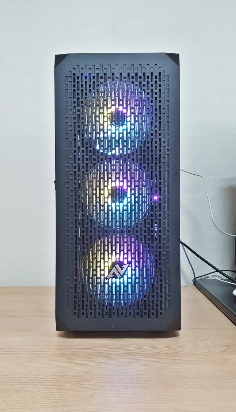 조립이 편한 가성비 케이스 앱코 ABKO NCORE 식스팬 풀 아크릴 LUNAR : 네이버 블로그