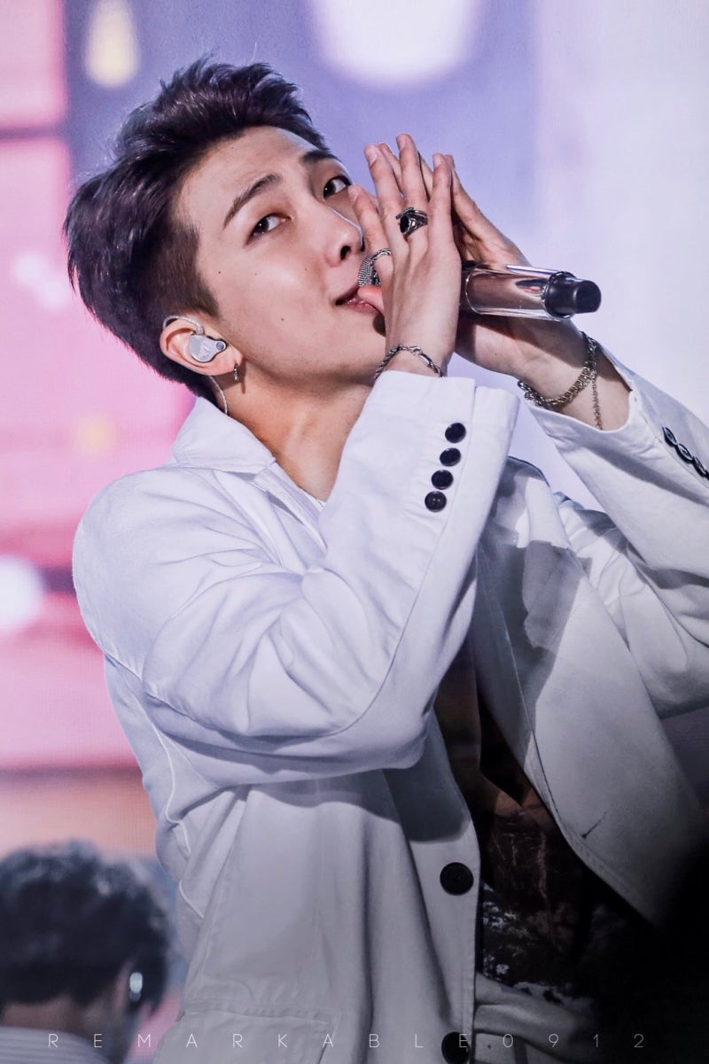 방탄소년단 RM / BTS RM · beautiful Namjoon ♡ SBS 인기가요 슈퍼콘서트 · 2019 Gwangju ...