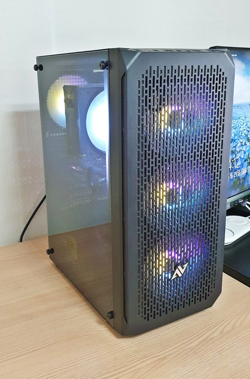 조립이 편한 가성비 케이스 앱코 ABKO NCORE 식스팬 풀 아크릴 LUNAR : 네이버 블로그