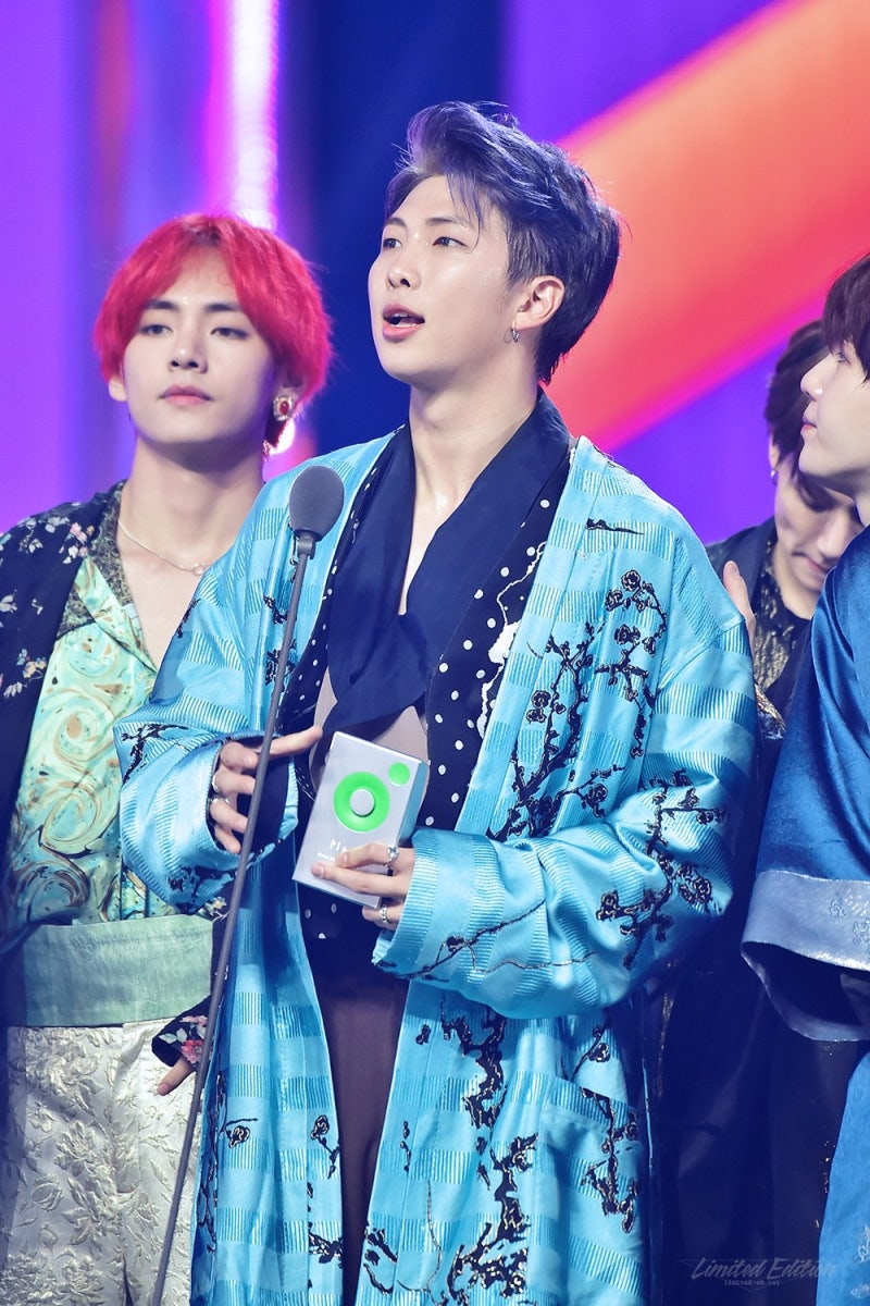 방탄소년단 RM / BTS RM is so beautifully magical ♡※☆ · 2018 멜론뮤직어워드 · 2018 ...