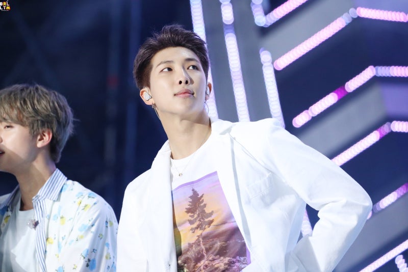 방탄소년단 RM / BTS RM · beautiful Namjoon ♡ SBS 인기가요 슈퍼콘서트 · 2019 Gwangju ...