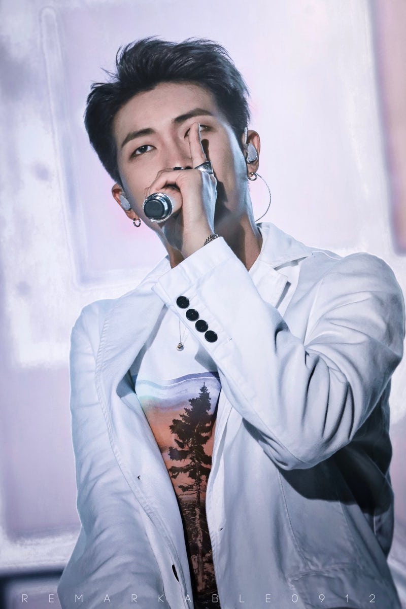 방탄소년단 RM / BTS RM · beautiful Namjoon ♡ SBS 인기가요 슈퍼콘서트 · 2019 Gwangju ...
