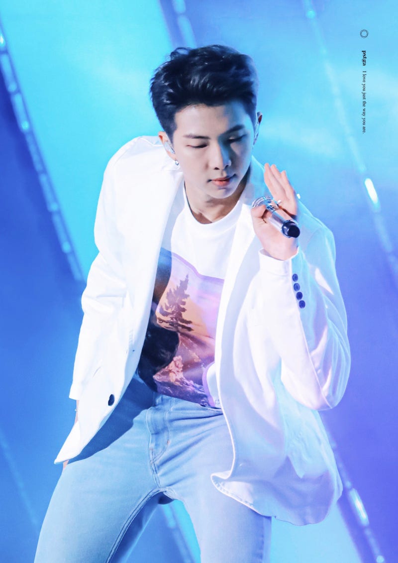 방탄소년단 RM / BTS RM · beautiful Namjoon ♡ SBS 인기가요 슈퍼콘서트 · 2019 Gwangju ...