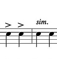 연주표 스타카토, 테누토, 시밀레??? : 네이버 블로그
