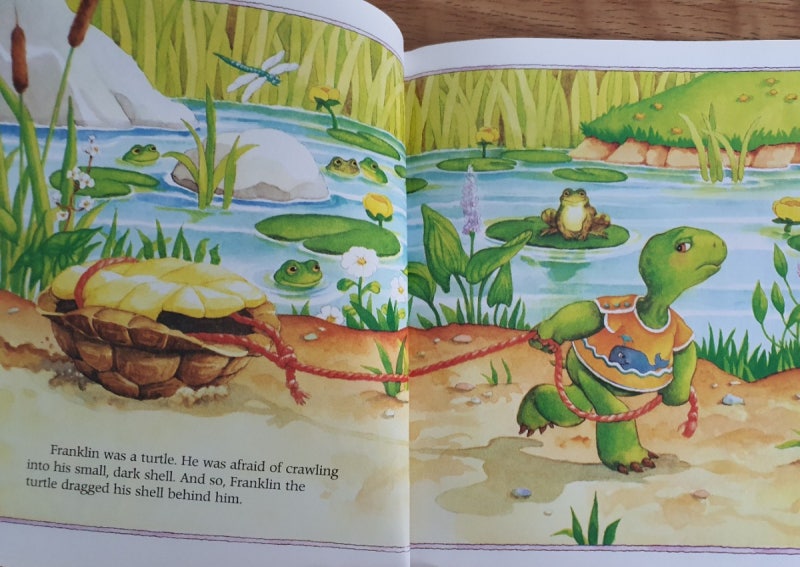 Franklin in the dark / a classic franklin story : 네이버 블로그