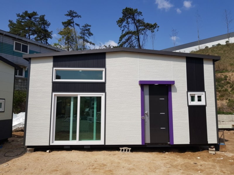 👉외관이 달라졌어요~강원도 평창디자인주택농막~💕 : 네이버 블로그