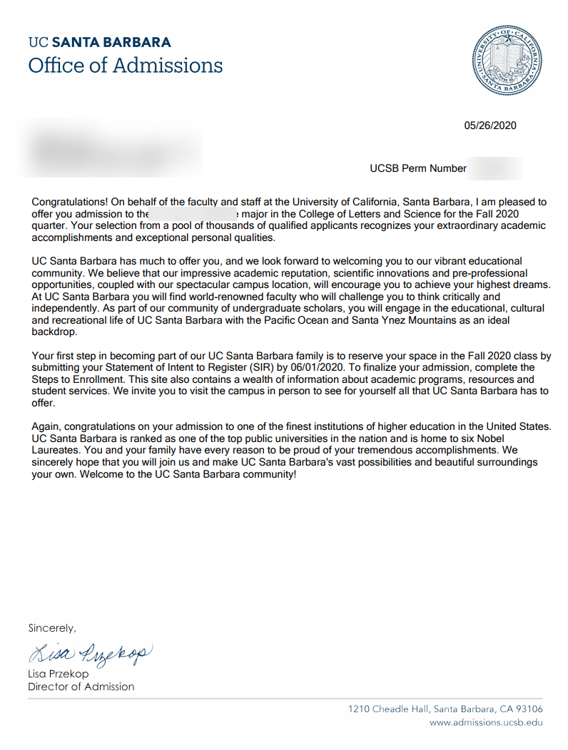 UCSB 어필합격! 신입학/편입 어필레터 작성대행(Appeal Letter) uc편입 : 네이버 블로그