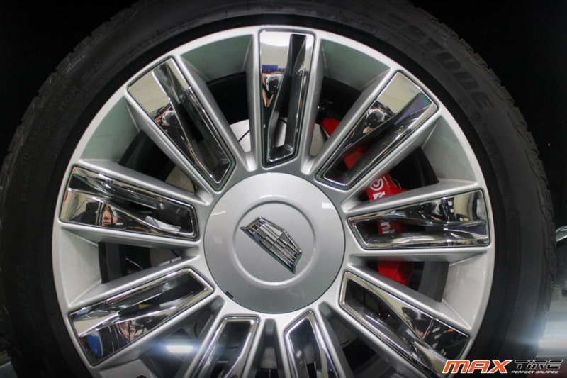 캐딜락 에스컬레이드 브레이크 튜닝, 브렘보 CTS-V 6P + REBS 400mm 풀플로팅 디스크 조합 by 오산 맥스타이어 : 네이버 블로그