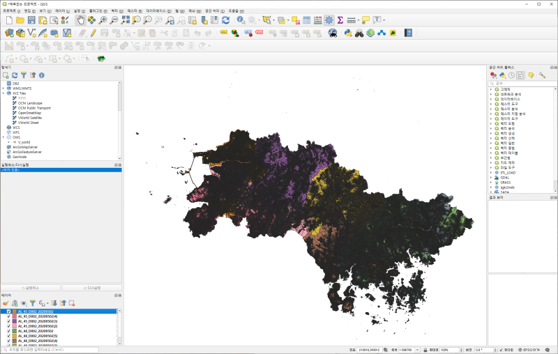Qgis 기초 사용 방법 선택 필터링 지도 인쇄 네이버 블로그