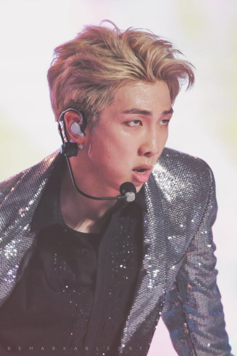 방탄소년단 RM / BTS RM · shining bright ♡♪♡ 2018 GMA : 네이버 블로그