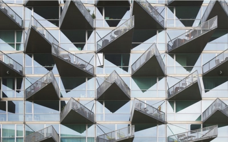 비야케 잉겔스와 줄리앙 드 스메트의 VM하우스. VM Houses, copenhagen, denmark by b. ingels ...