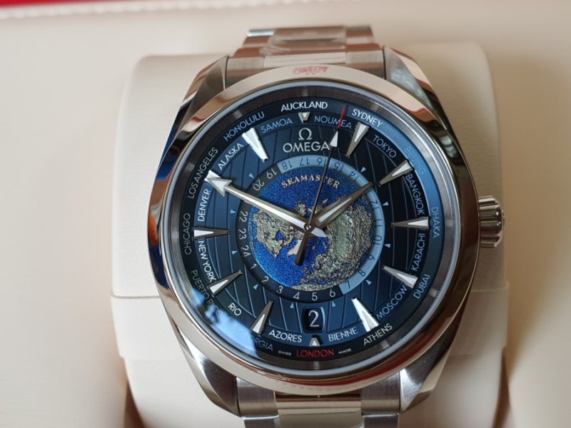 [OMEGA SEAMASTER AQUA TERRA WORLD TIMER] ☆ 개봉기 ☆ : 네이버 블로그