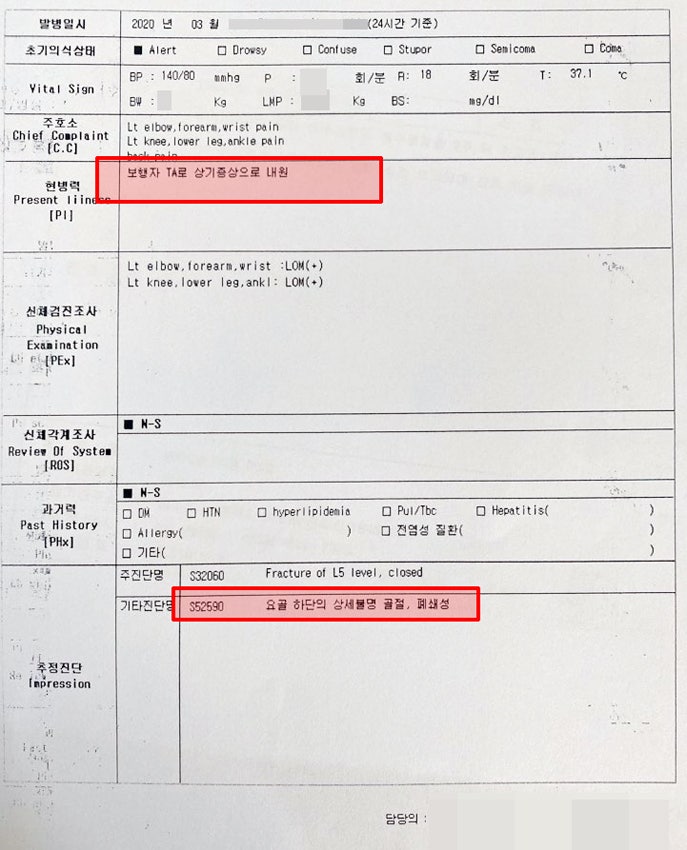 요골하단부골절 손목후유장해 실제 보상받은 이야기 네이버 블로그