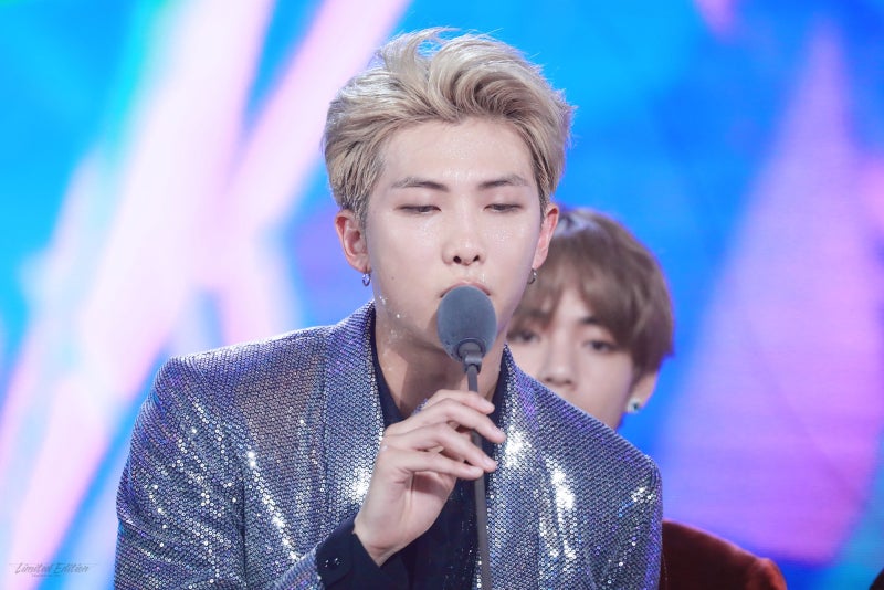 방탄소년단 RM / BTS RM · shining bright ♡♪♡ 2018 GMA : 네이버 블로그