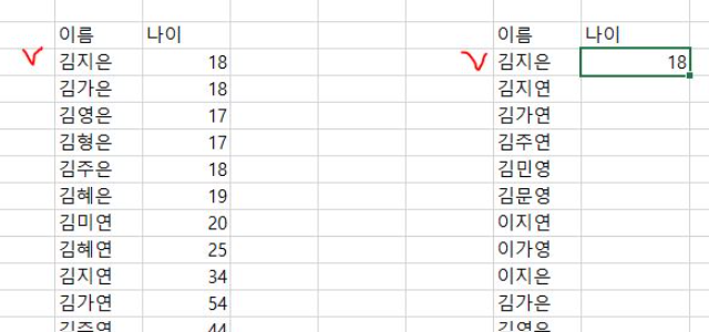엑셀 Vlookup 함수로 다른 시트 값 불러오기 및 데이터 비교하기 네이버 블로그