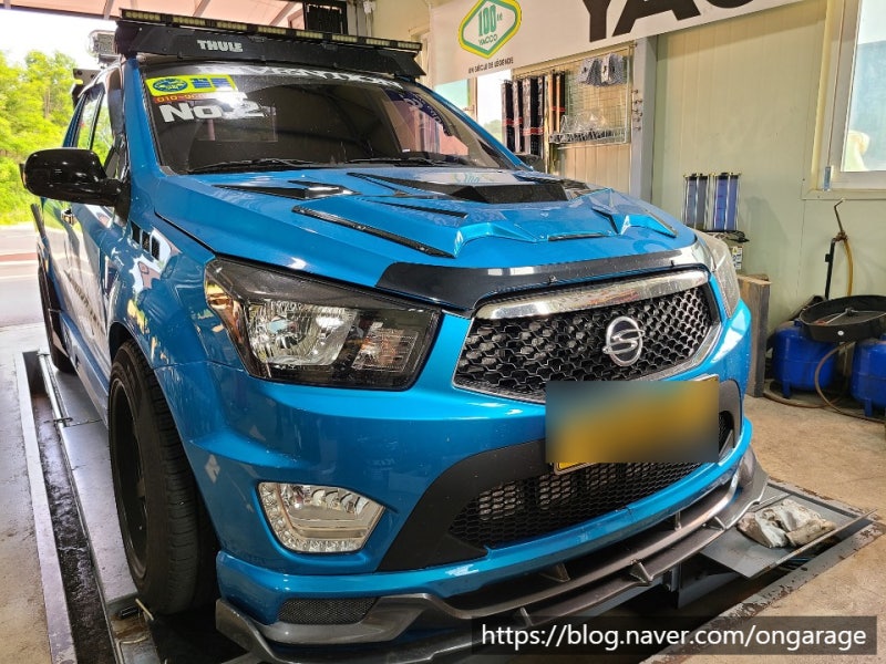 온게러지 쌍용 Ssangyong 코란도 스포츠 렉카 지크 레이싱 0w40 엔진오일 교체 쌍용 엔진오일 코란도