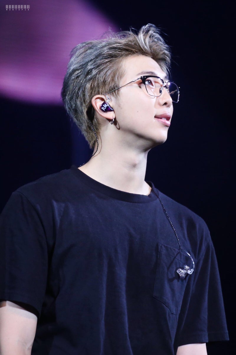 방탄소년단 RM / BTS RM ♡ RM looking so handsome wearing glasses ♡☆♬ LYS ...