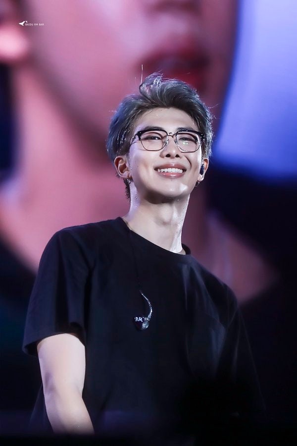 방탄소년단 RM / BTS RM ♡ RM looking so handsome wearing glasses ♡☆♬ LYS ...