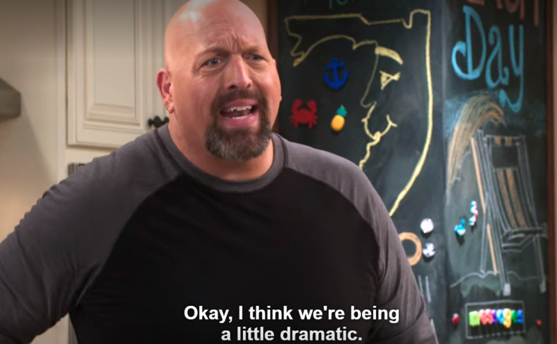 [형용사] dramatic : (마치 연극을 하듯이) 과장된, 호들갑스러운, (변화∙증감 등이) 급격한 : 네이버 블로그