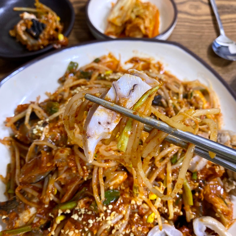 수안동 동래시장 맛집 생아구만 사용해서 더 맛있는 청해아구찜” 네이버 블로그