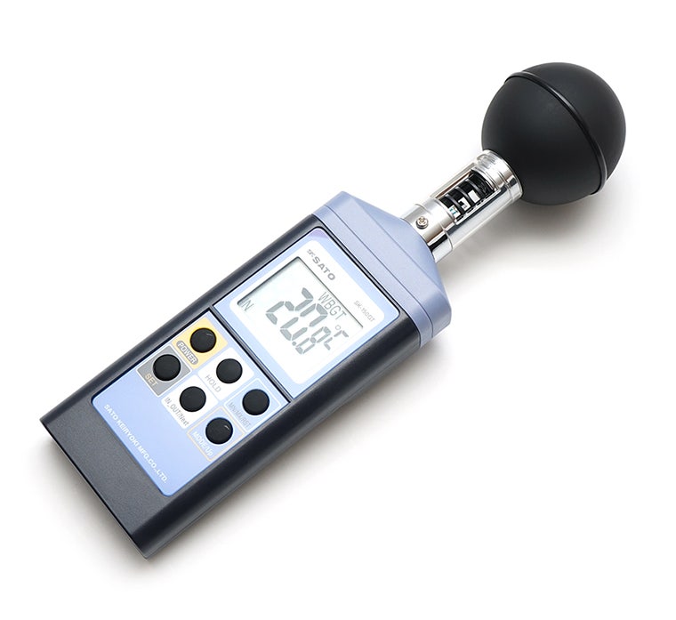 군부대 온도지수 관리를 위한 휴대용 WBGT 지수 측정기 SK-150GT / skSATO : 네이버 블로그