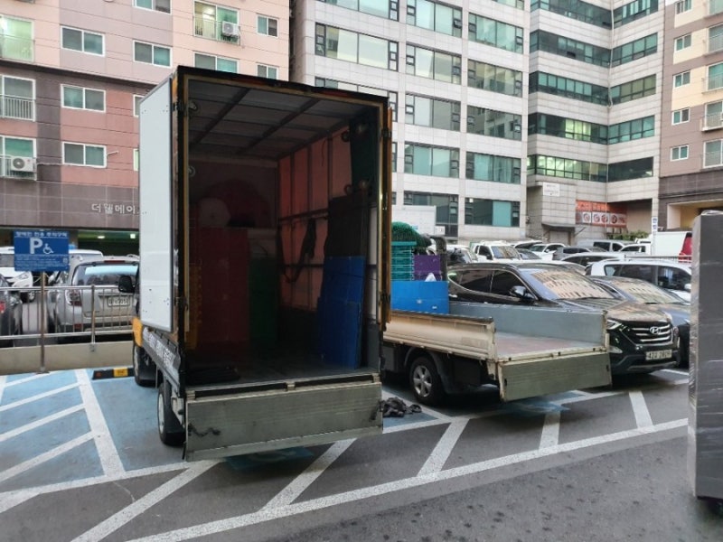서울에서경산으로 1톤트럭 큰짐 안전하게 지방이사 해드렸어요 네이버 블로그