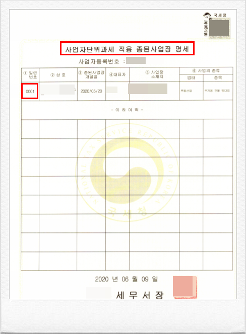 사업자 단위과세자의 종된사업장번호로 세금계산서 발급하기 네이버 블로그
