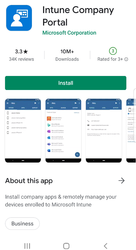 인튠(Intune) 강좌 #5 - 회사브랜딩, iPhone,Android,Windows 장치 등록 방법 : 네이버 블로그
