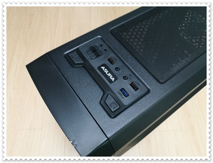 쿨링성능이 강화된 가성비케이스 앱코 NCORE 아수라 풀 아크릴 블랙 케이스 : 네이버 블로그