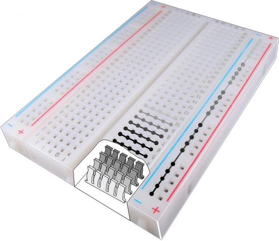 아두이노 우노 - 브레드보드와 함께 나무판에 고정 : 네이버 블로그