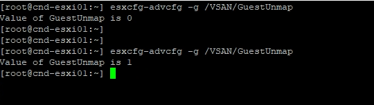 vSAN Space Reclamation - UNMAP/TRIM : 네이버 블로그